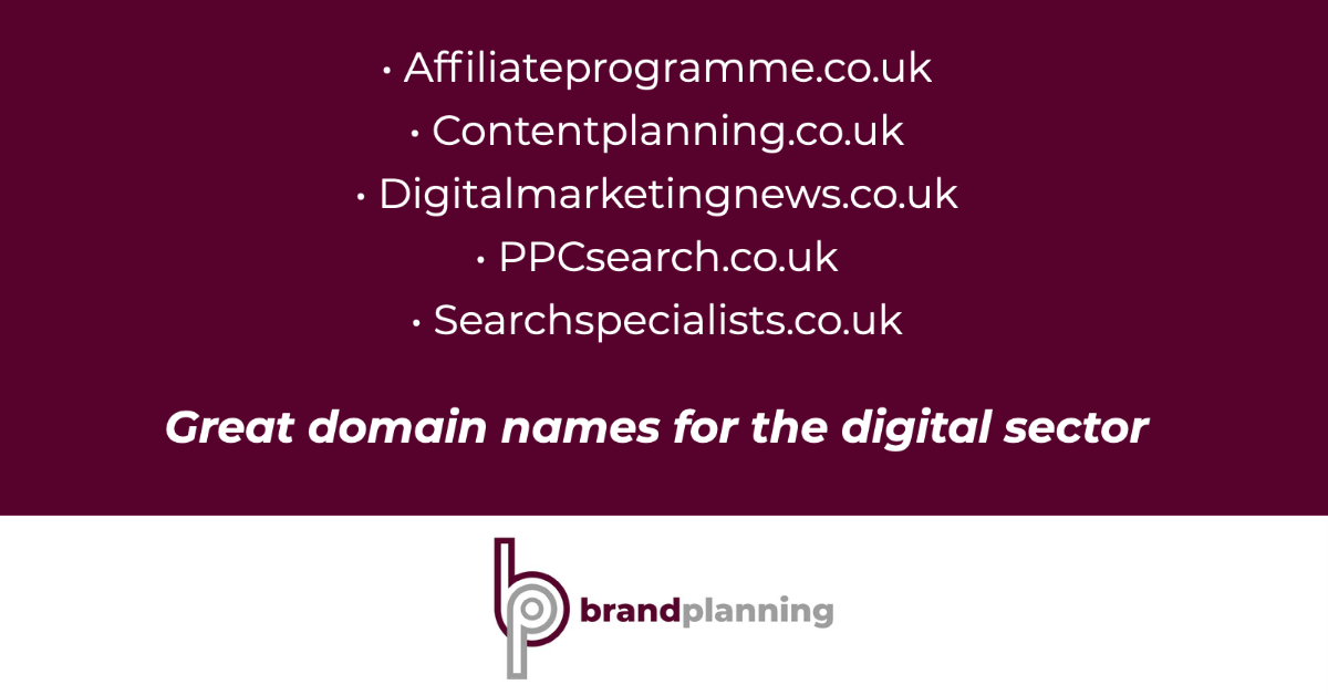 Names for marketing agencies - with good branding potential.